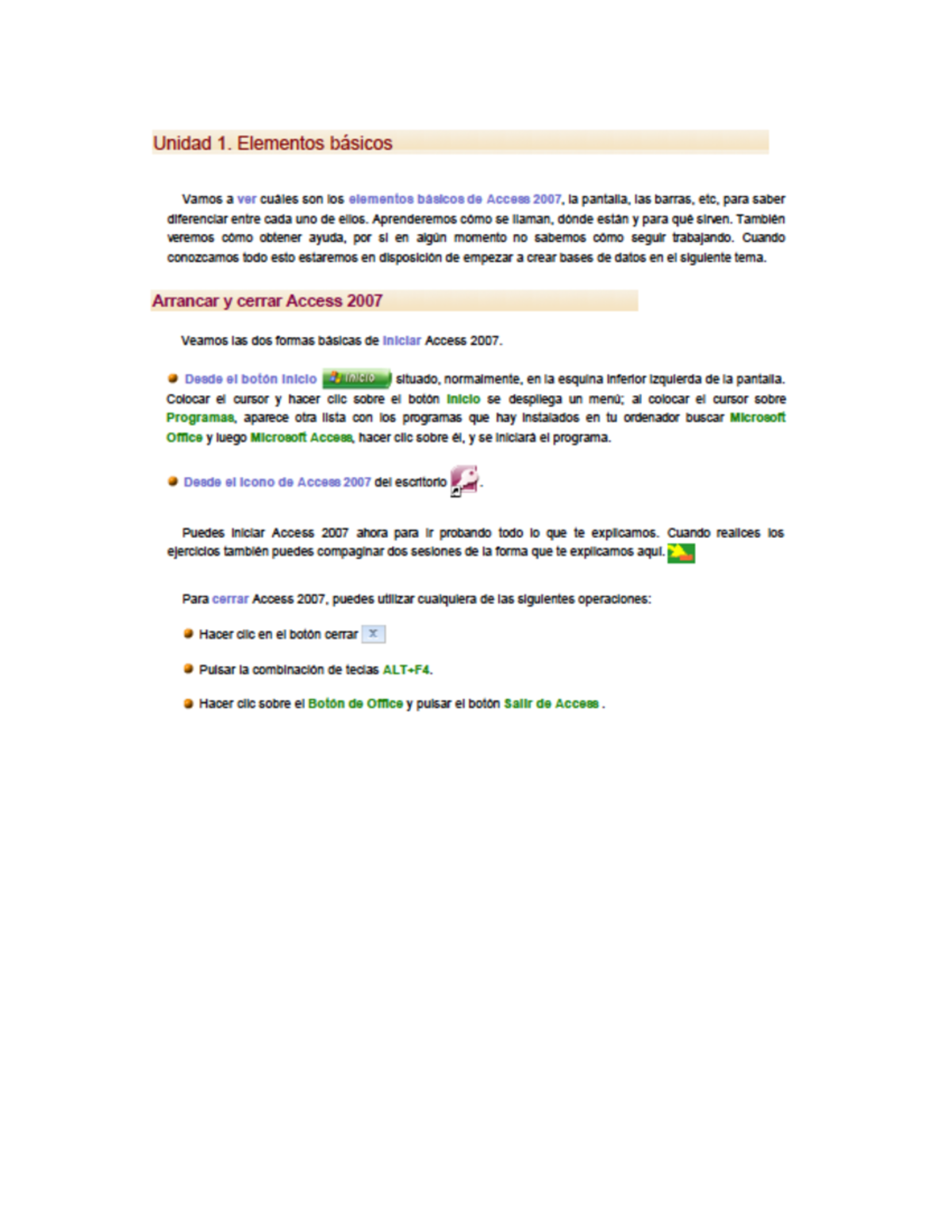 Conceptos Básicos de Access - Administracion de operaciones - PRACTICA - Studocu