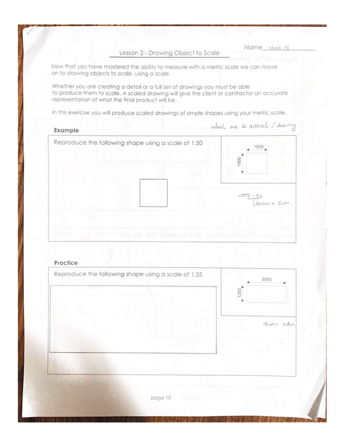 L2-Drawing Object to Scale (Metric) - ENDS1100 - Studocu