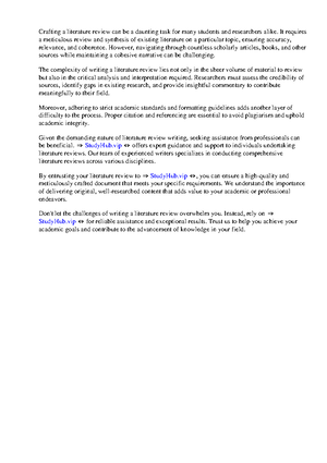 Systematic Literature Review Abstract - Crafting an effective ...