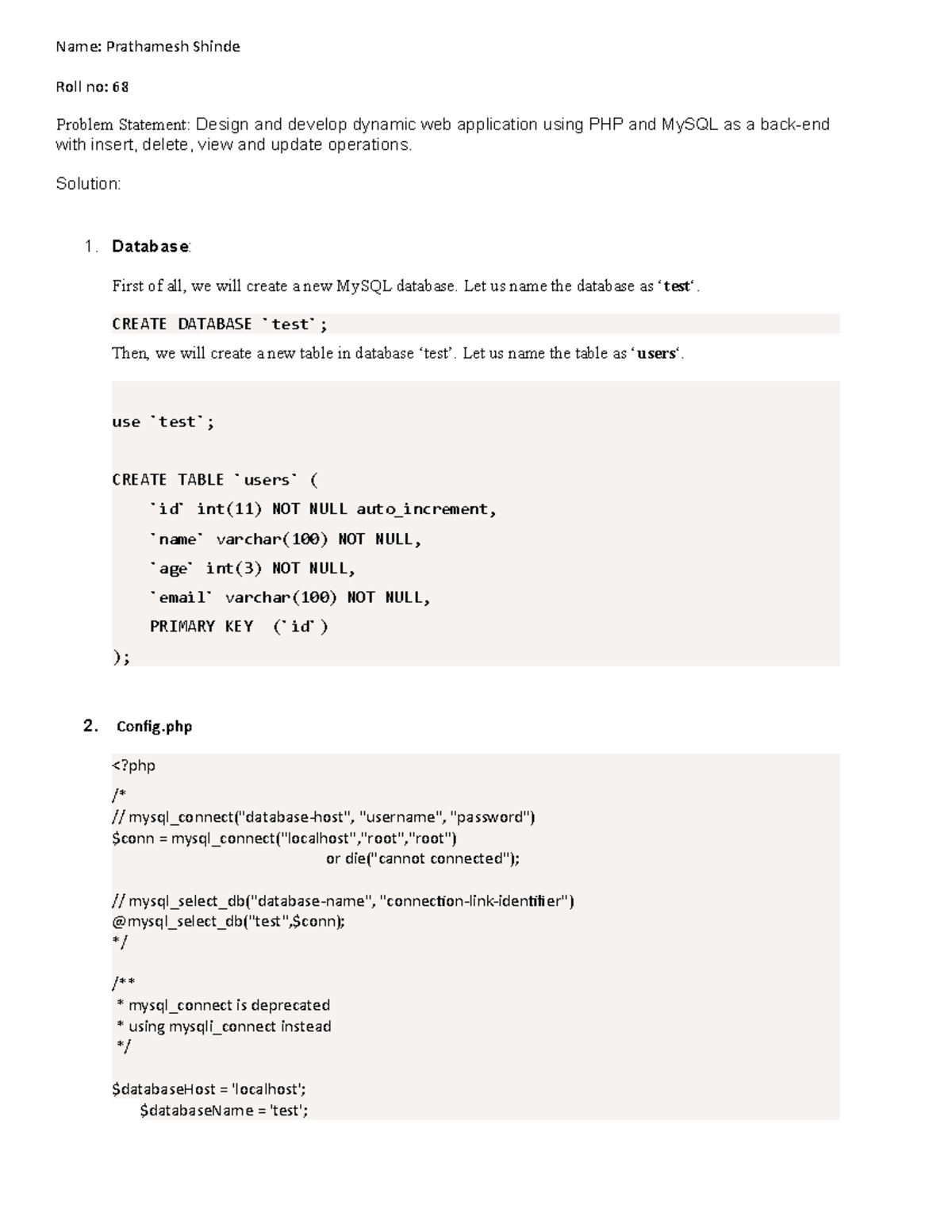Assignment 6 Angular Js Application Tomcat Apache Jquery Javascript Name Prathamesh Shinde