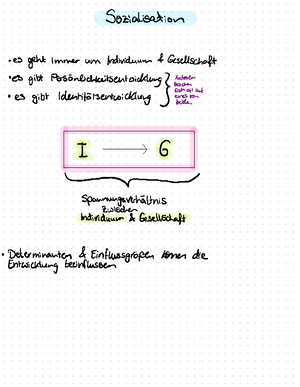 Hurrelmann - Die zehn Maximen der sozialisationstheoretischen ...