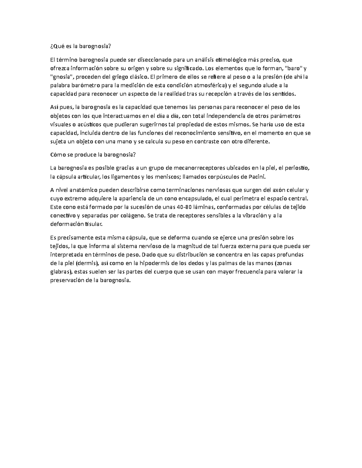 Qué es la barognosia - ghh jgj gjg g gjgjgjgjgjjgjgi kmdkfkfgkgkgkg ...