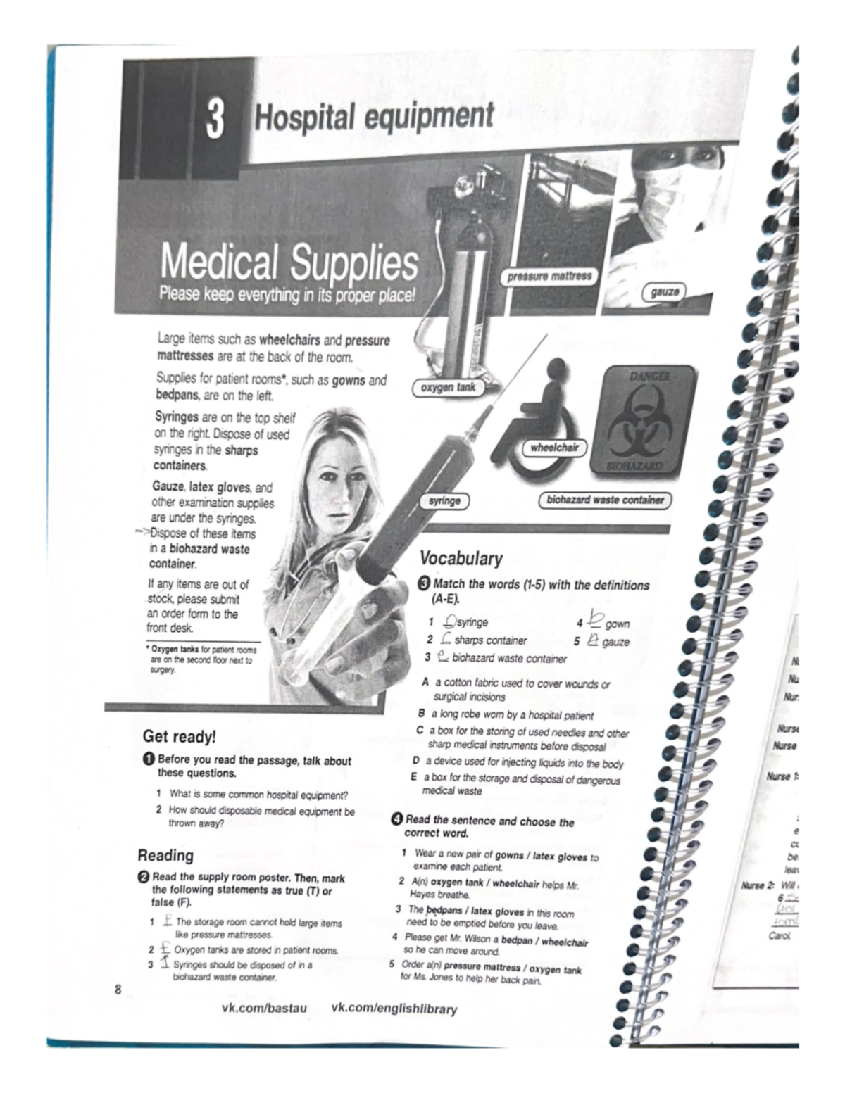 Unit 3 and 4 - Career path medical - Inglés Técnico en Salud II - Studocu