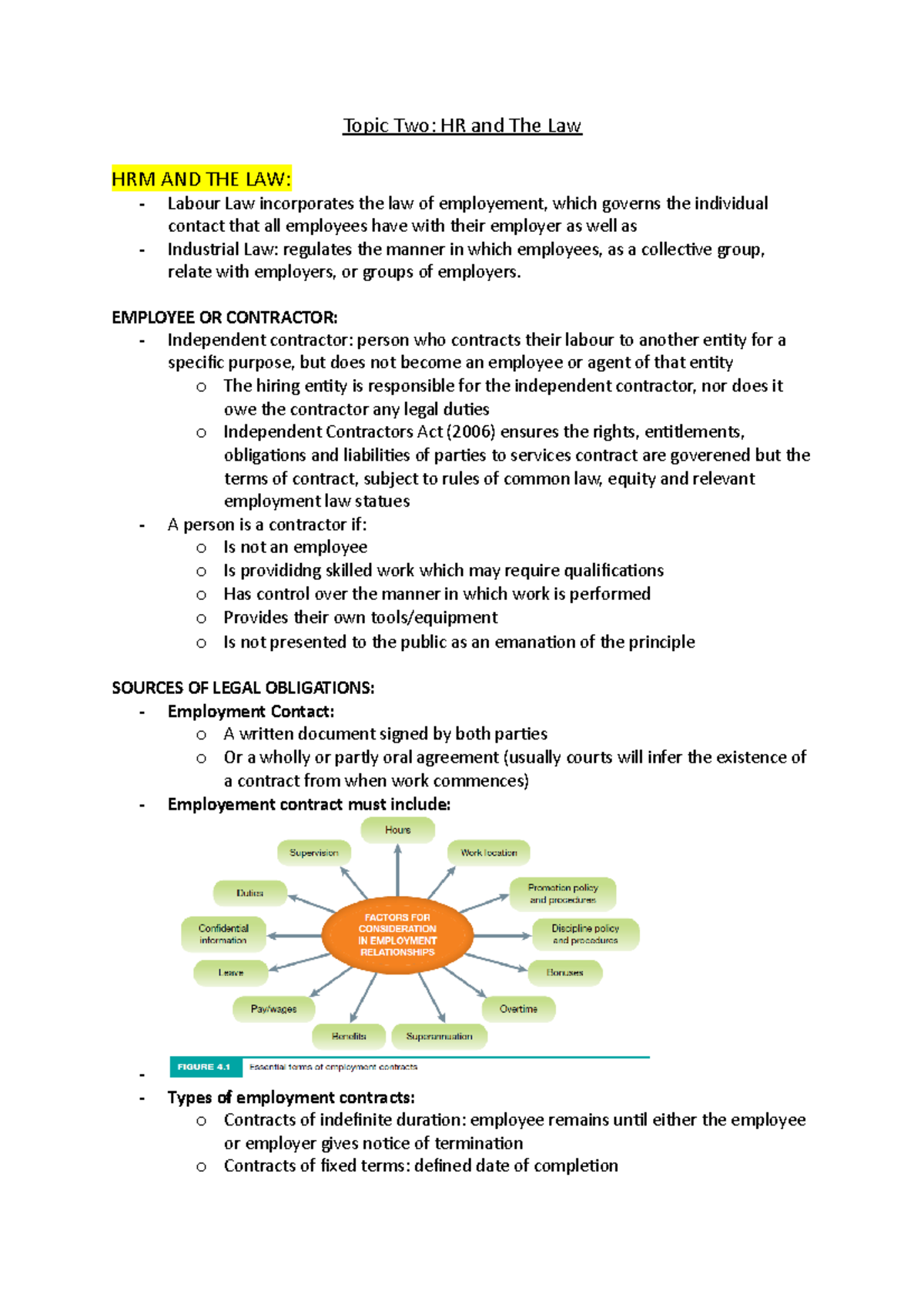2. hr and the law - Hr laws and their relevance in the workplace ...