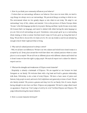 Assignment 2 - Business Ethics - Assignment 2 Why do you think that the ...