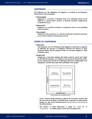 STS Module 4 - Learning Task 1 (Revised) - REFLECTION PAPER ...