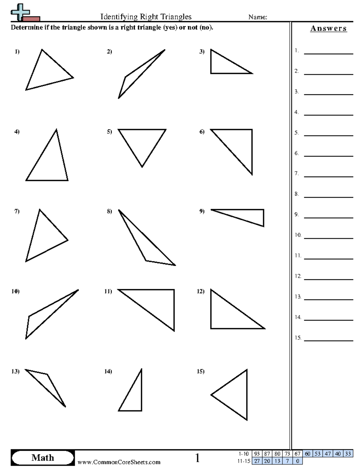 Tri - note - Math CommonCoreSheets 1 1-10 93 87 80 73 67 60 53 47 40 33 ...