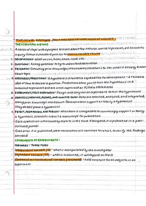 Biology Notes #4 Prokaryotes and Eukaryotes - Unified Cell Theory ...