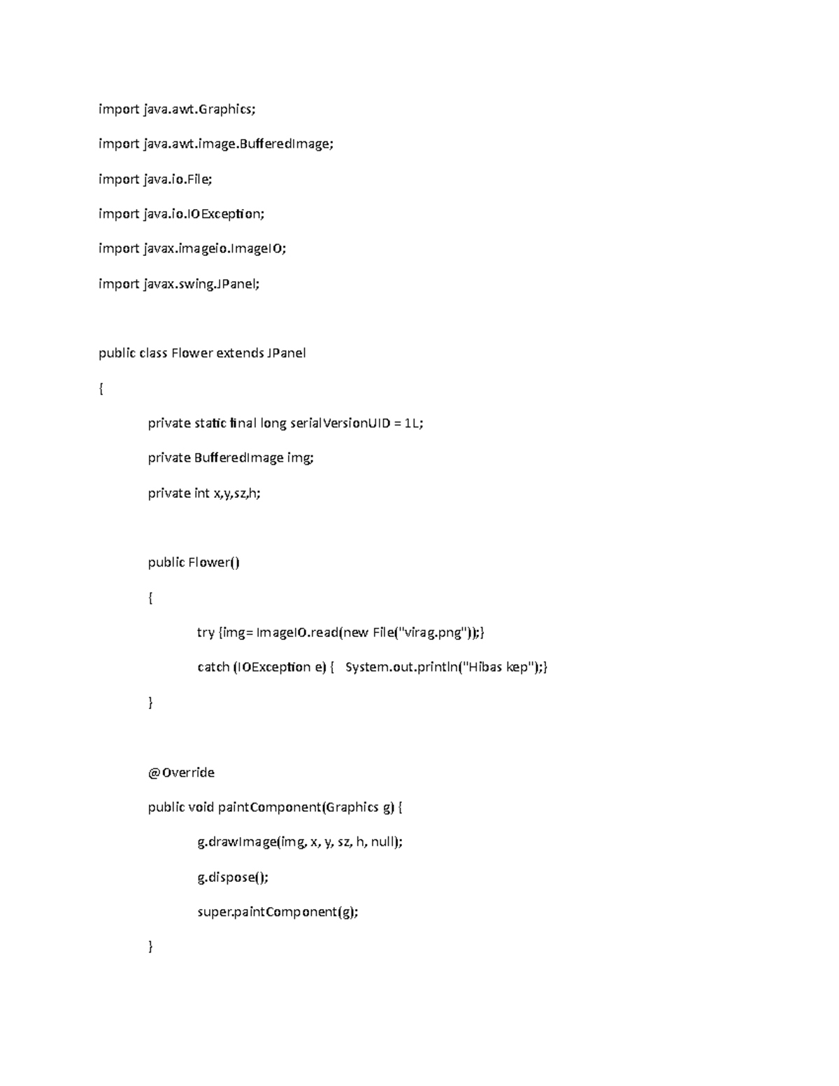 10 - 10th assignment in java solved - import java.awt; import java.awt ...