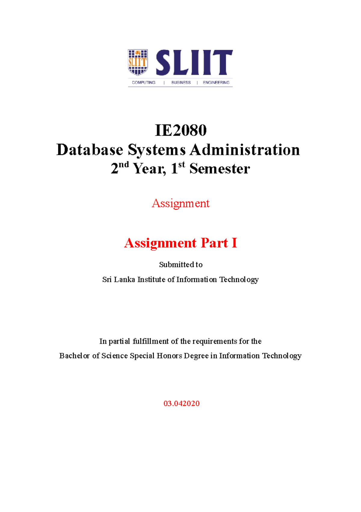 Installing Oracle Database - IE Database Systems Administration 2 nd ...