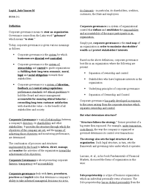 Employee Benefits Reviewer - Lapid, Jade Yancee M BSMA 3-1P Mr. Perry ...