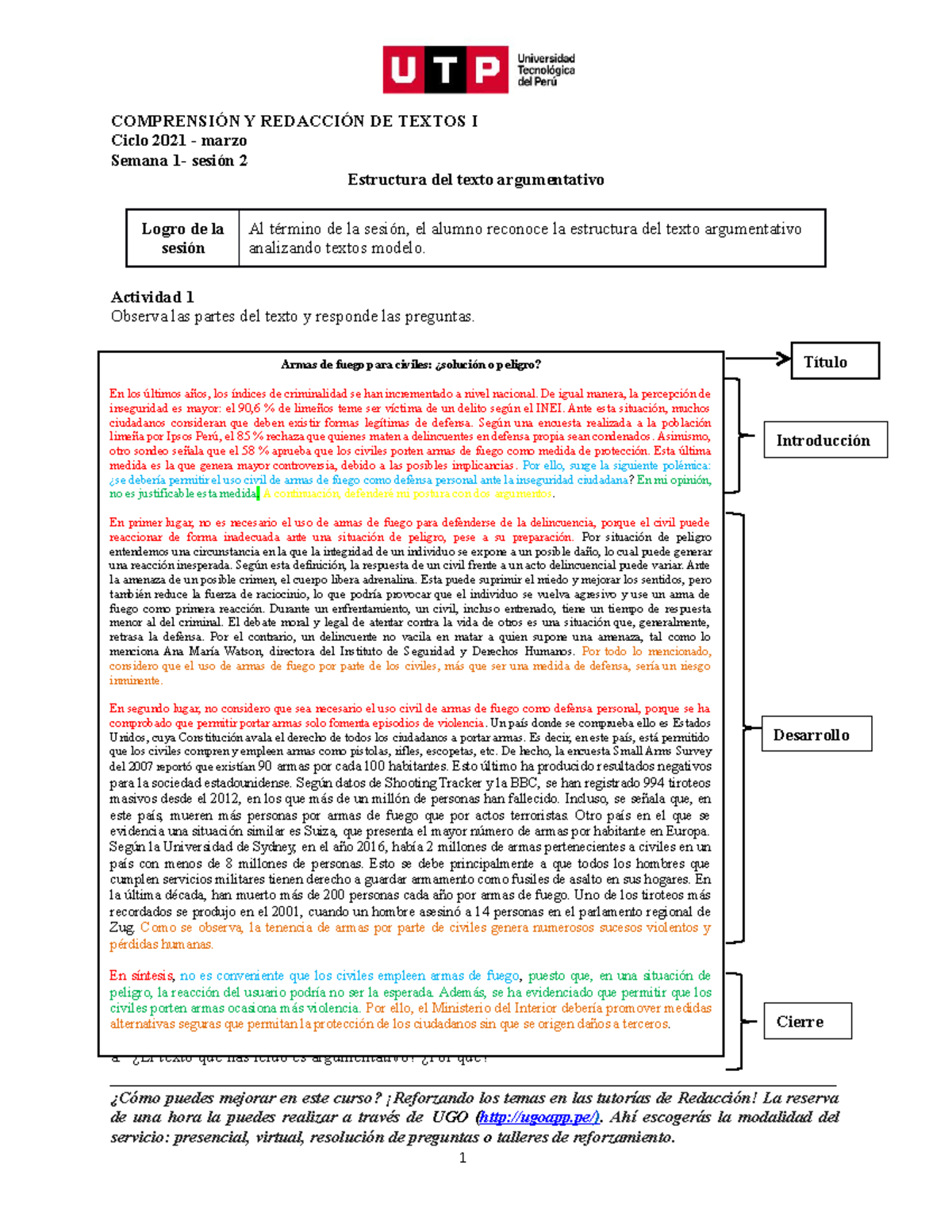 S01-s2-Material. Estructura del texto argumentativo 2021 marzo ...