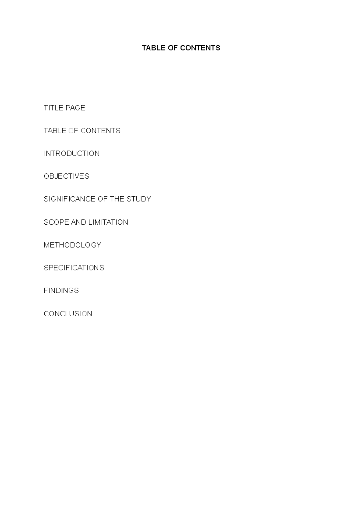 ILLUu - HI ATIK ATIK RANI AYSIG PINAMAY - TABLE OF CONTENTS TITLE PAGE ...