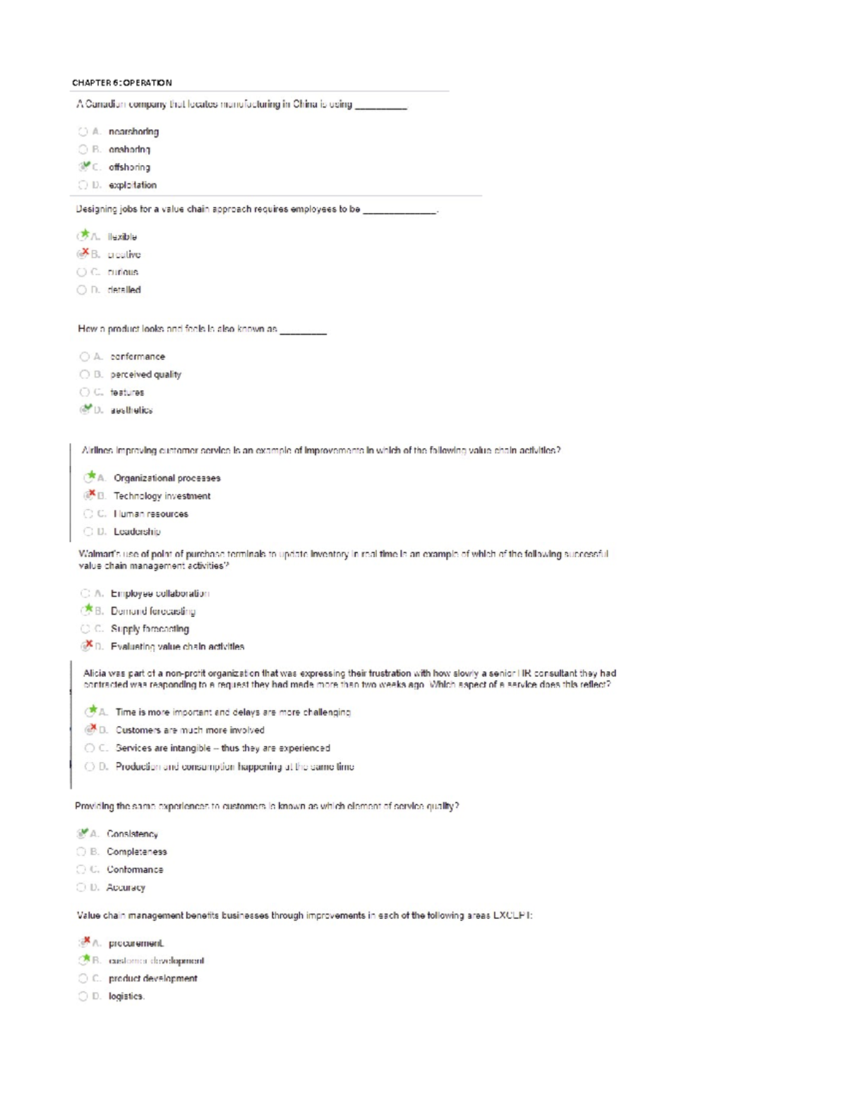 Chapter 6 - Operation - CH6 - HOSP 1860 - CHAPTER 6: OPERATION - Studocu