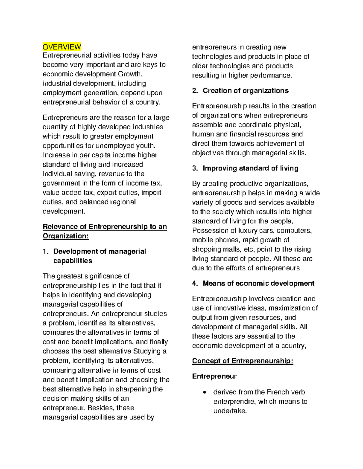 Entrep- Handouts - Lecture notes 3-7 - Entrepreneurial - TIP - Studocu