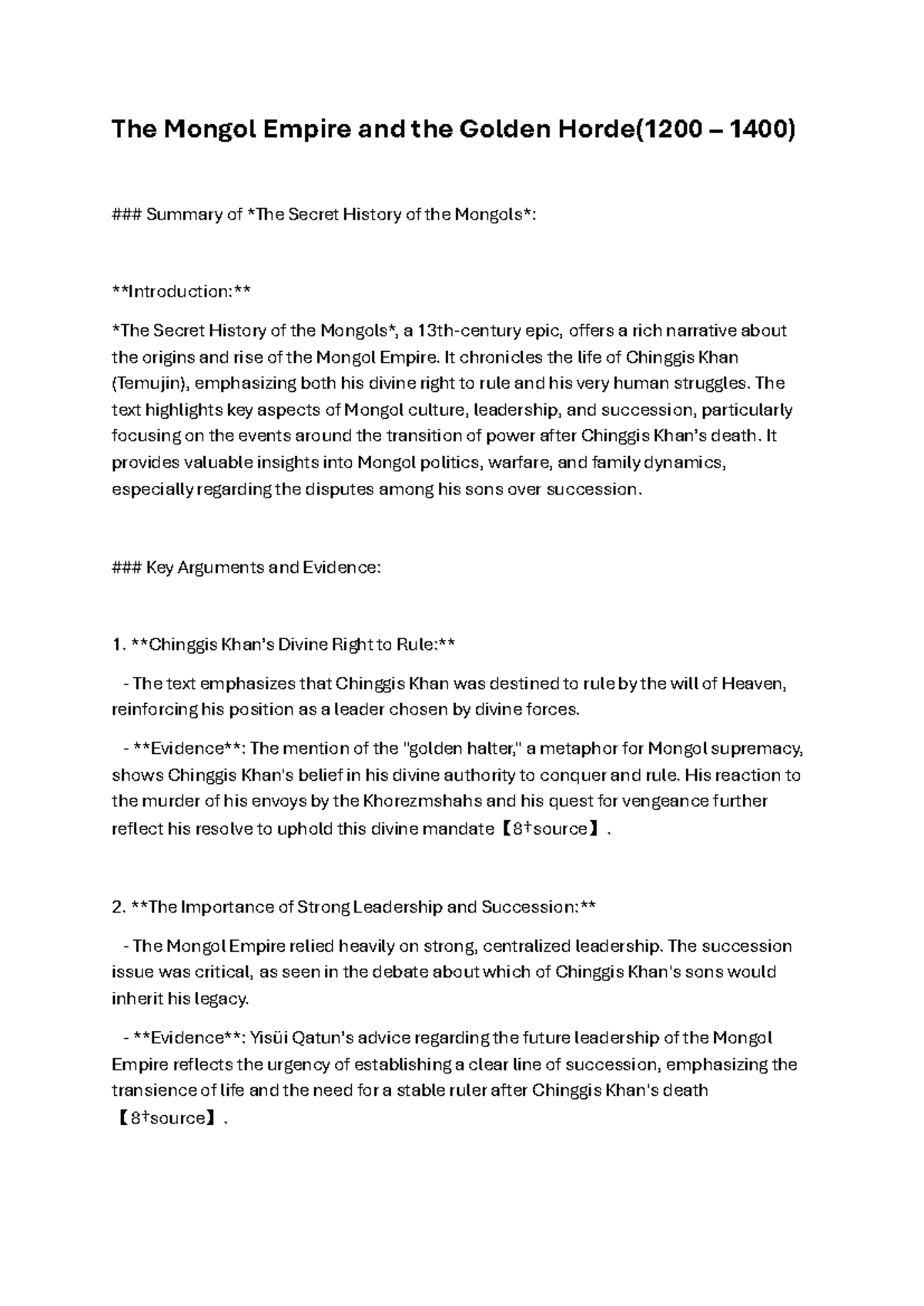Reading arguments+evidences - The Mongol Empire and the Golden Horde ...