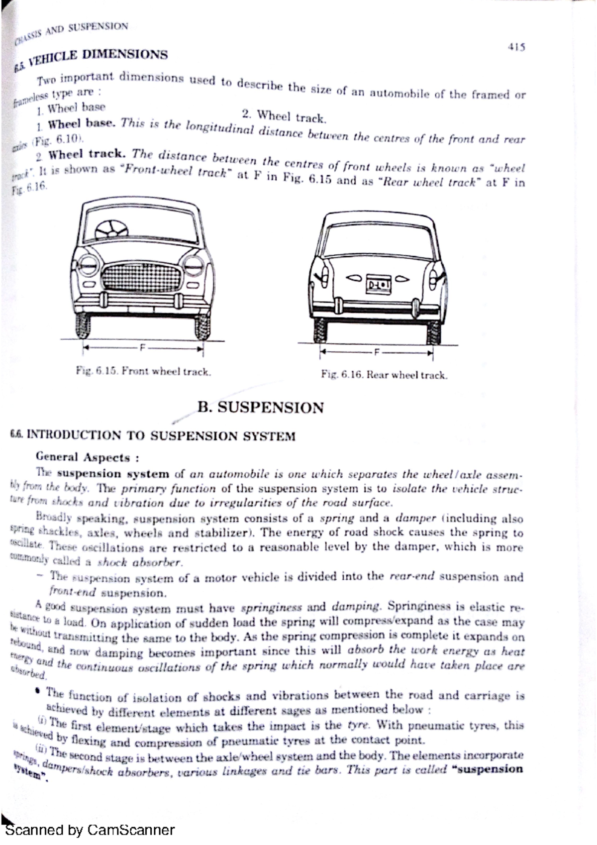 Unit 4 suspension system - Mechanical engineering - Studocu