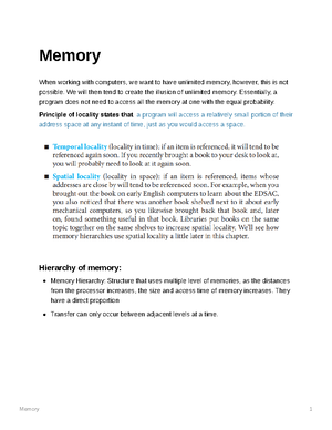 The Processor - 💾 The Processor Defining Performance Response Time and Throughput Response Time ...