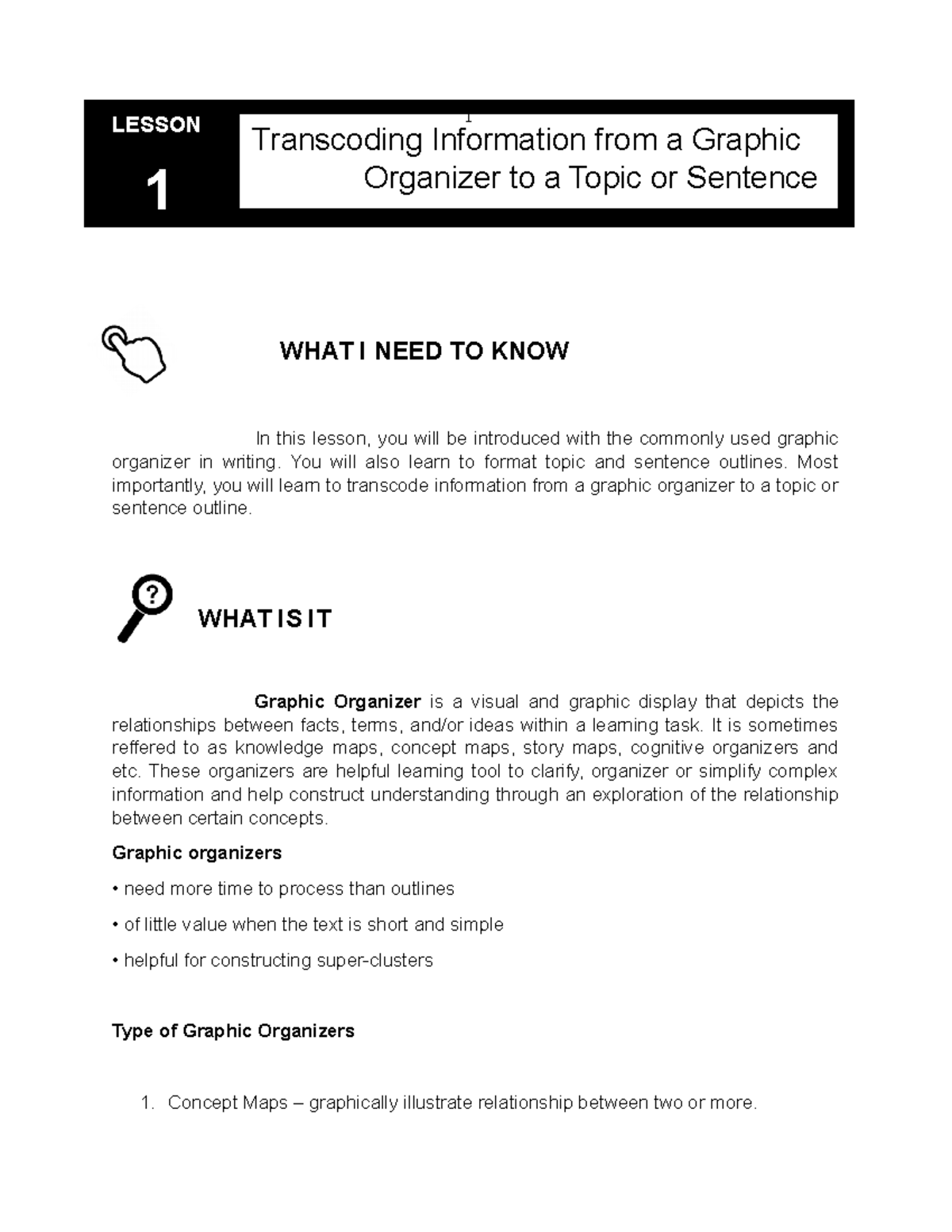 WEEK 2 Writing AND Composition - SAMPLE DLP - LESSON 1 ####### \ In ...
