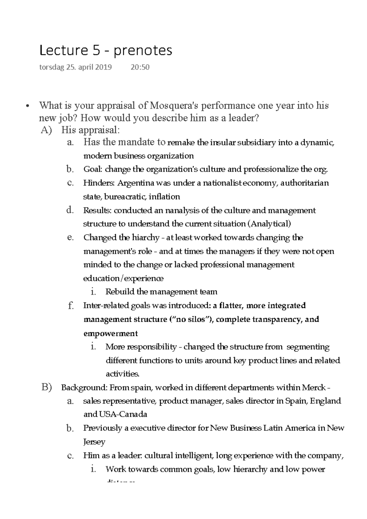 Lecture 5 - prenotes - Foredragsnoter 5 - Warning: TT: undefined ...