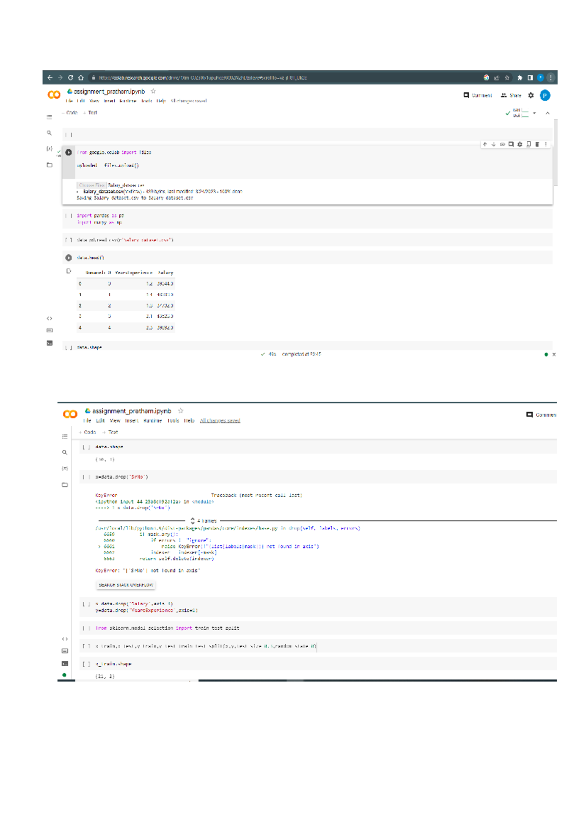 Assignment-question 3 pratham - Computer Engineering - Studocu