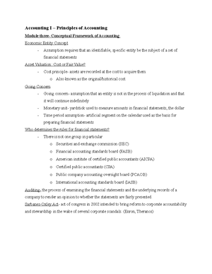 Ch 6 Student Outline-1 - Accounting 1 Chapter 6 notes - CHAPTER 6 CASH ...