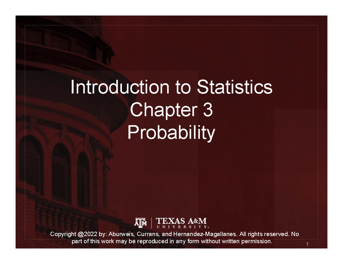 Stat201 Ch3 Sp24 - Chapter 3 notes to better understand the material ...