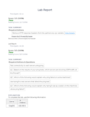 Lab 6.1.12 auxiliary/scanner/mssql/mssql_ping exploit - Lab 6. Lab Questions Configure and run ...