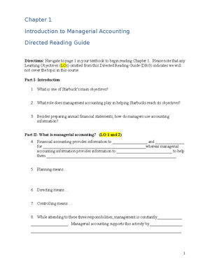 6e Ch 6 Directed Reading Guide - Chapter 6 Cost Behavior Directed ...