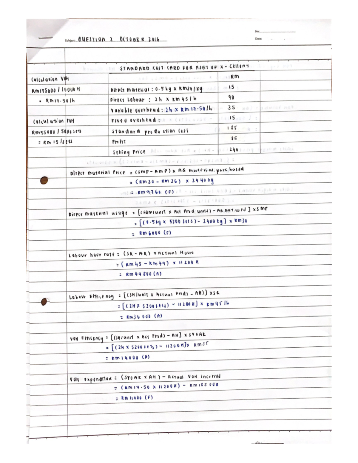 MAF251 Q2 OCT16 - vthis is the notes you can refer if you cant do yout ...