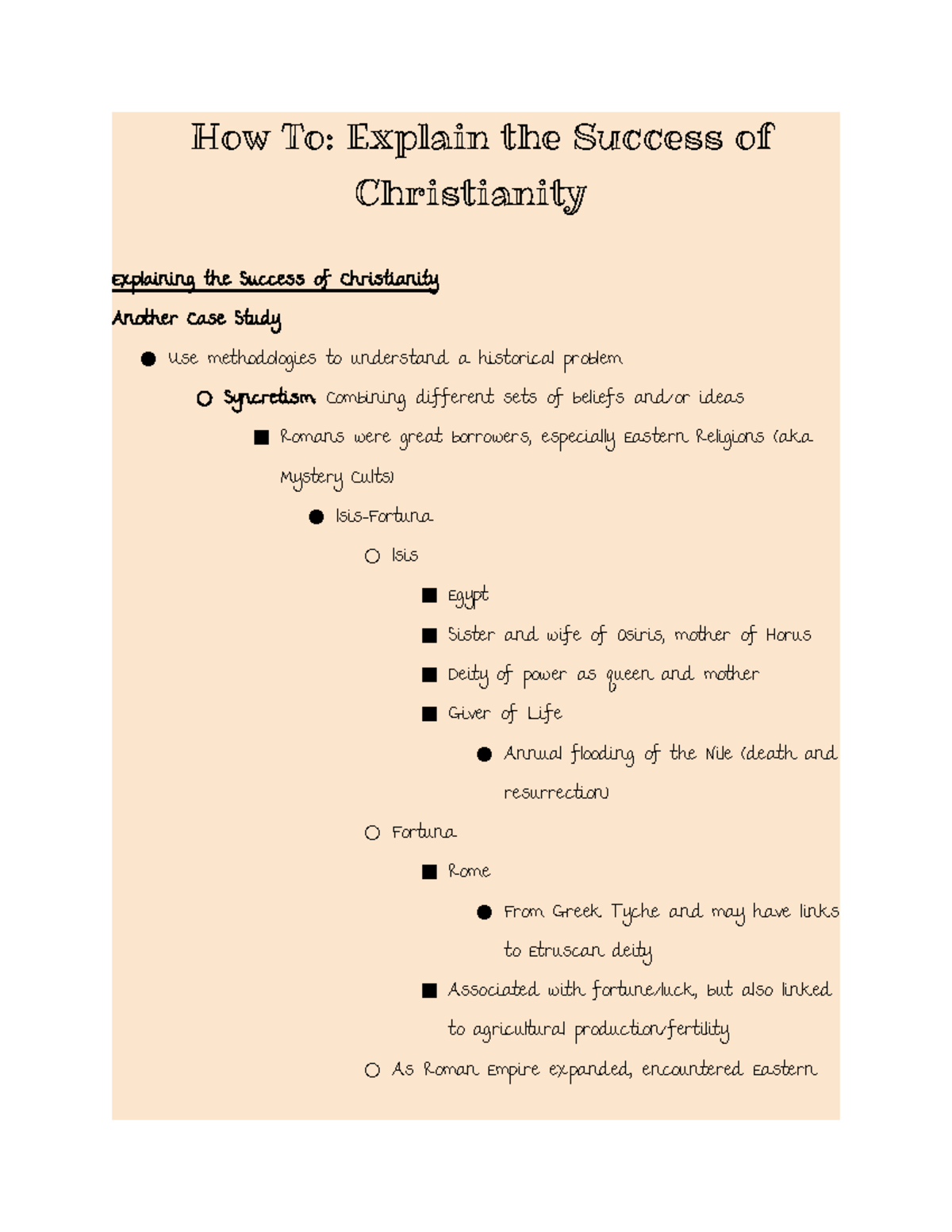 How To Explain the Success of Christianity - How To: Explain the ...