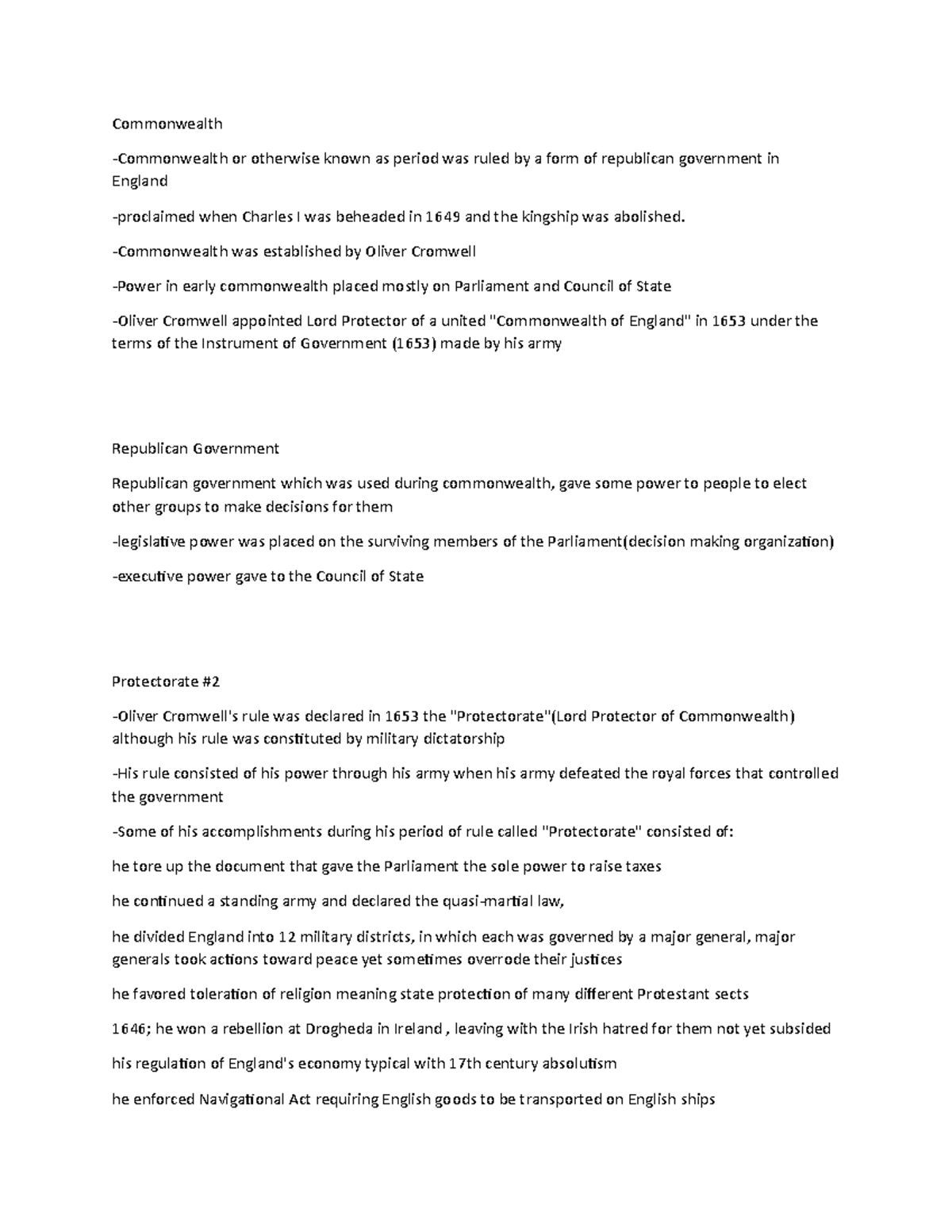 Commonwealth - notes - Commonwealth -Commonwealth or otherwise known as ...