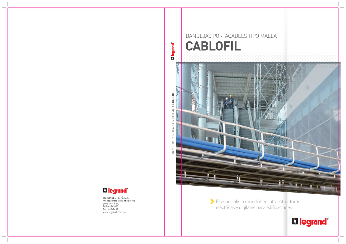 Catálogo-Cablofil-Perú 2019 - Ticino del Perú, S. Av. José Pardo 819 ...