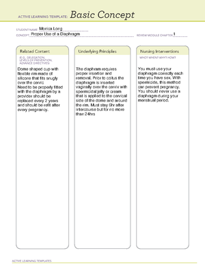 Basic Concept template Safe medication administration - ACTIVE LEARNING ...