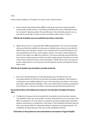Criminal Tutorial questions to answer for exams preparation - CRIMINAL ...