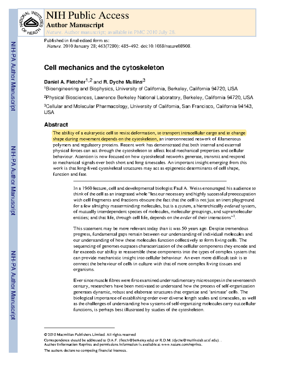 Paper 1 Fletcher et al 2010 - Warning: Popup annotation has a missing or invalid parent ...