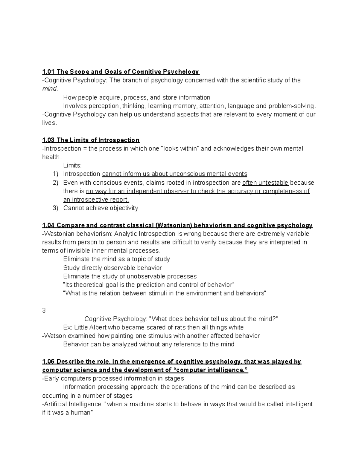 PSYC 301 Midterm 1 1 The Scope And Goals Of Cognitive Psychology psyc-301-midterm-1-1-the-scope-and-goals-of-cognitive-psychology