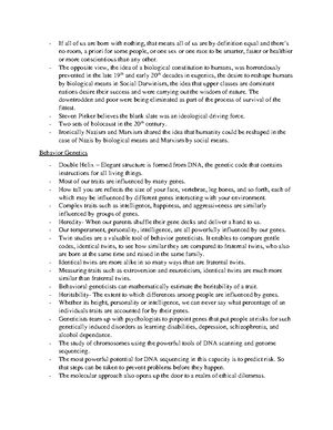 General Psychology Notes 1 Chapter 2 - GENERAL PSYCHOLOGY Chapter 2 ...