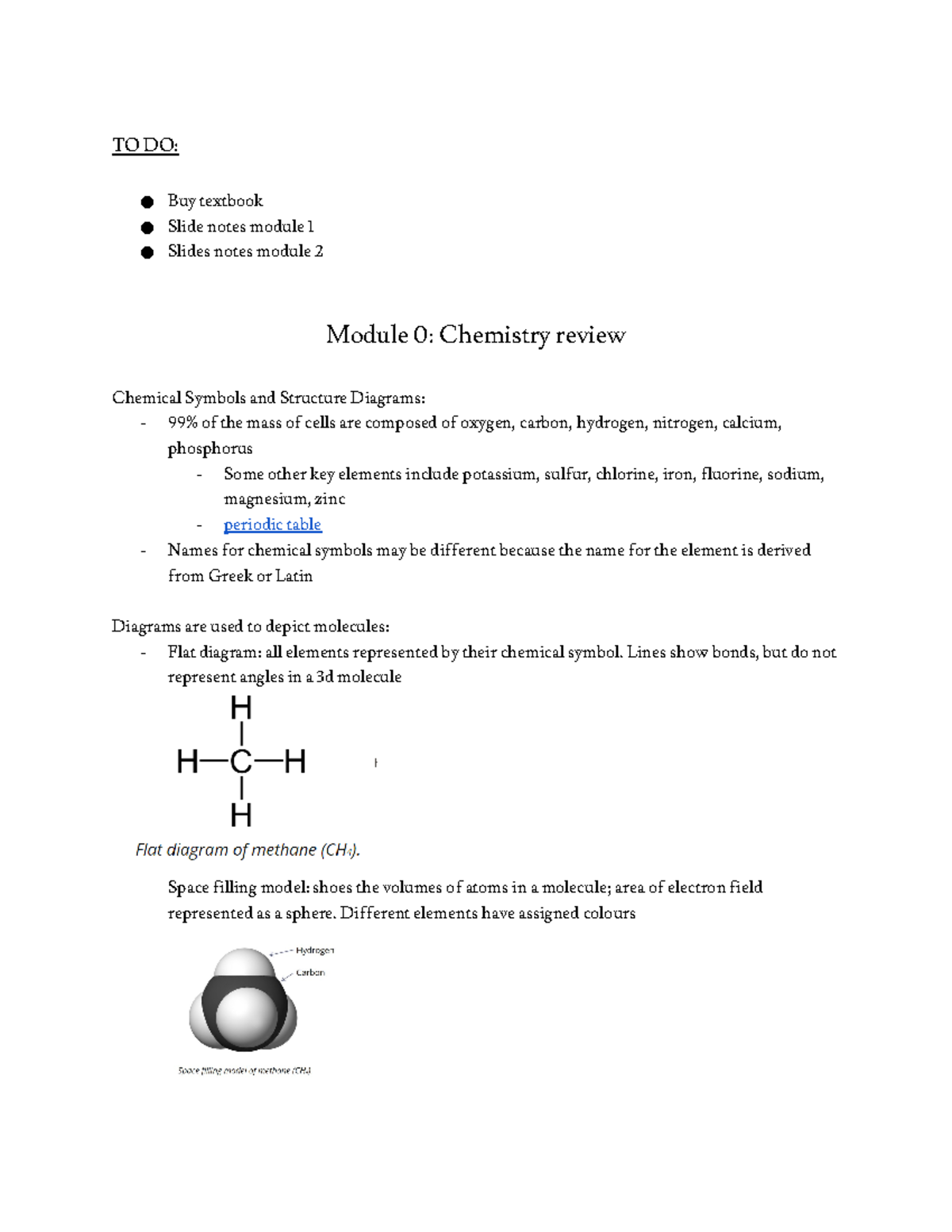 PHGY 170 - Online module notes for phgy 170! - TO DO: Buy textbook ...