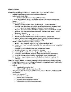 BUS 207 Chapter 6 Notes - Kristen Wilson - BUS 207 Chapter 6 Notes ...