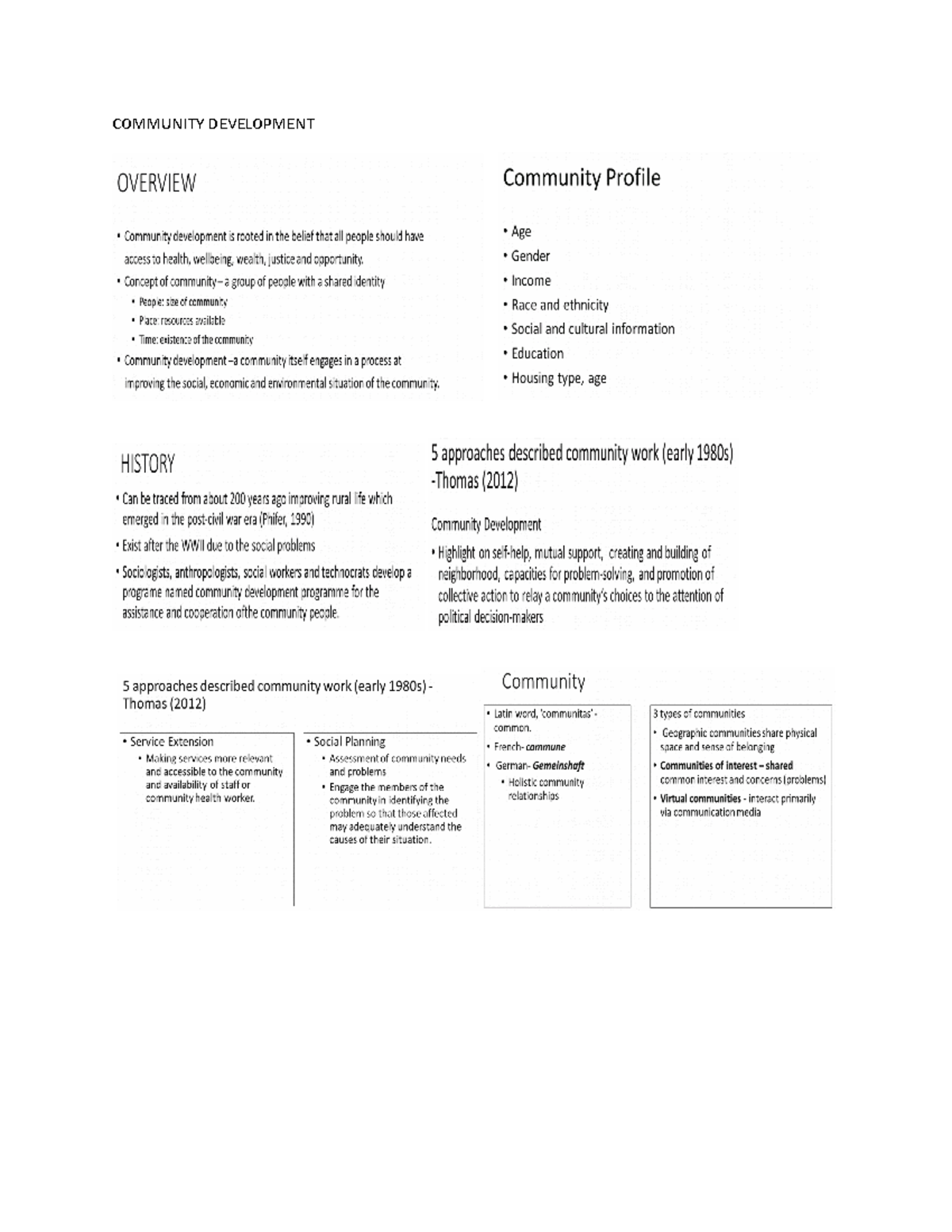 Community Development - Community Psychology - COMMUNITY DEVELOPMENT ...