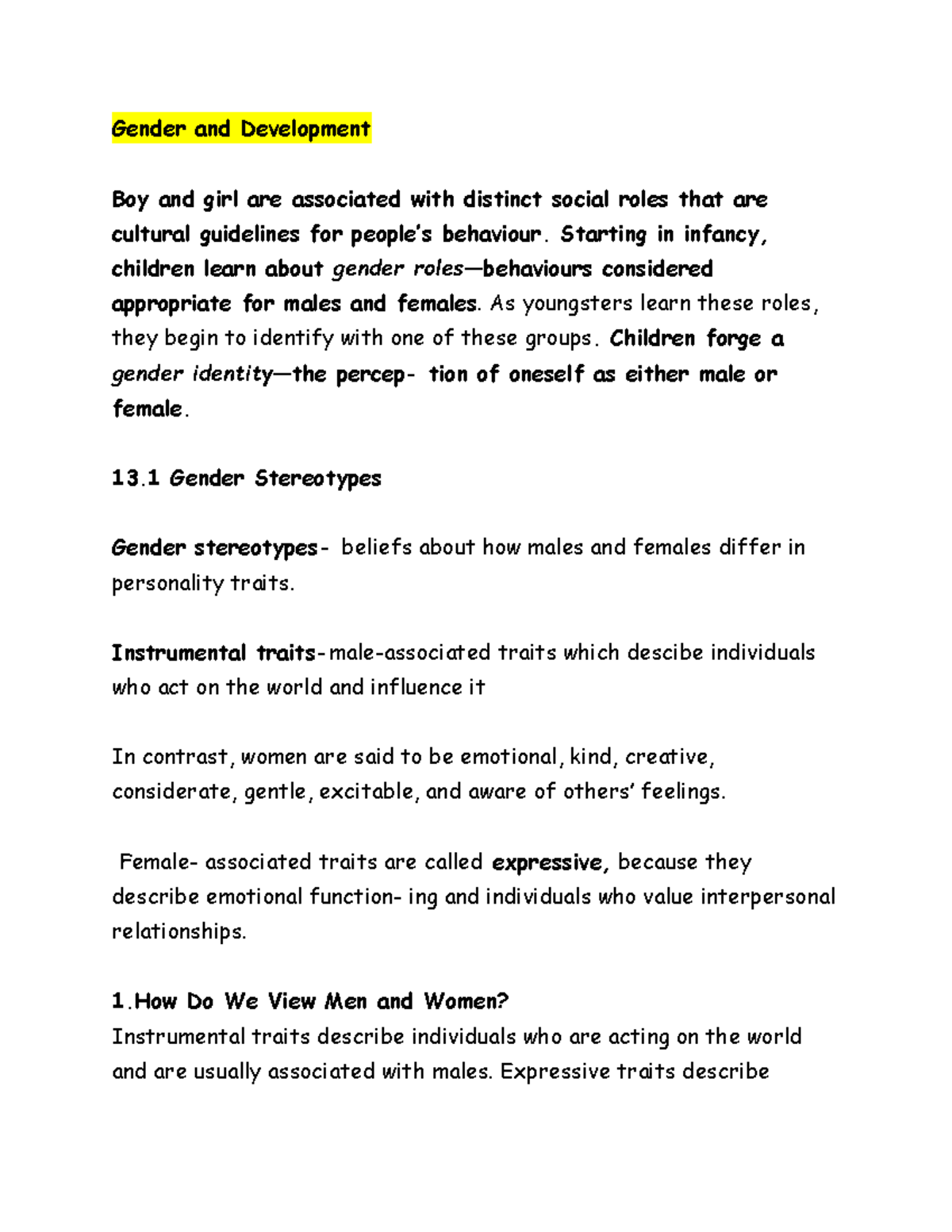 ch700000000000000000 - Gender and Development Boy and girl are ...