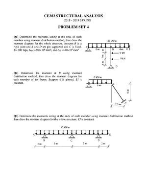 Thesis manual - structural analysis - Studocu
