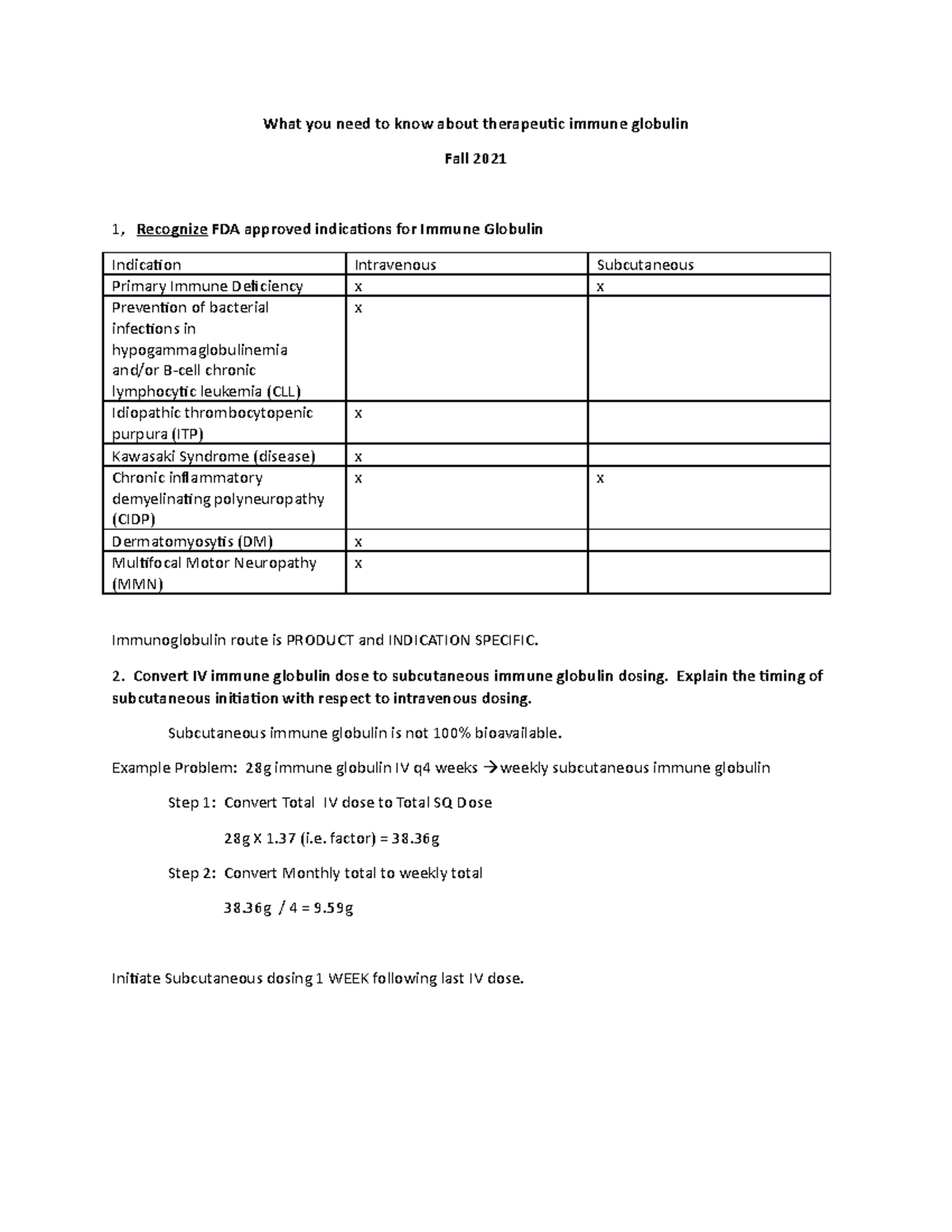 Immune Globulin Study Guide 2021 - What you need to know about ...