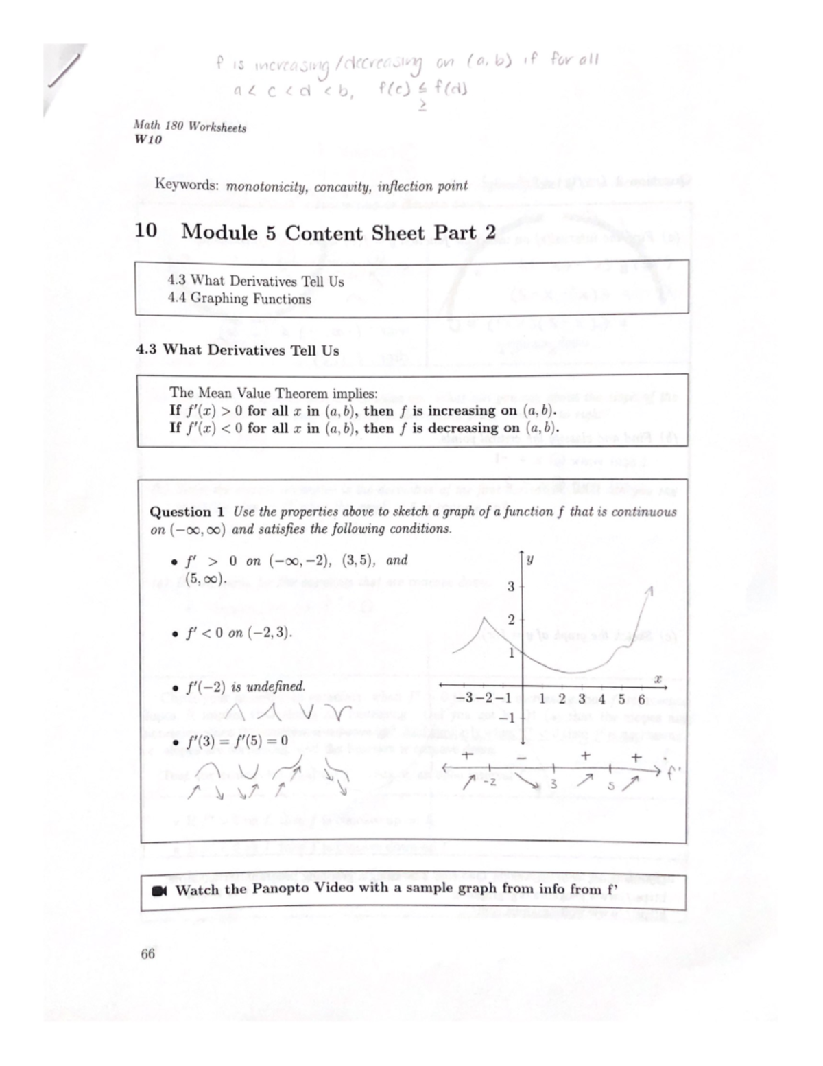 Math 180 written hw 9 - These are lecture notes from 2020 from ...