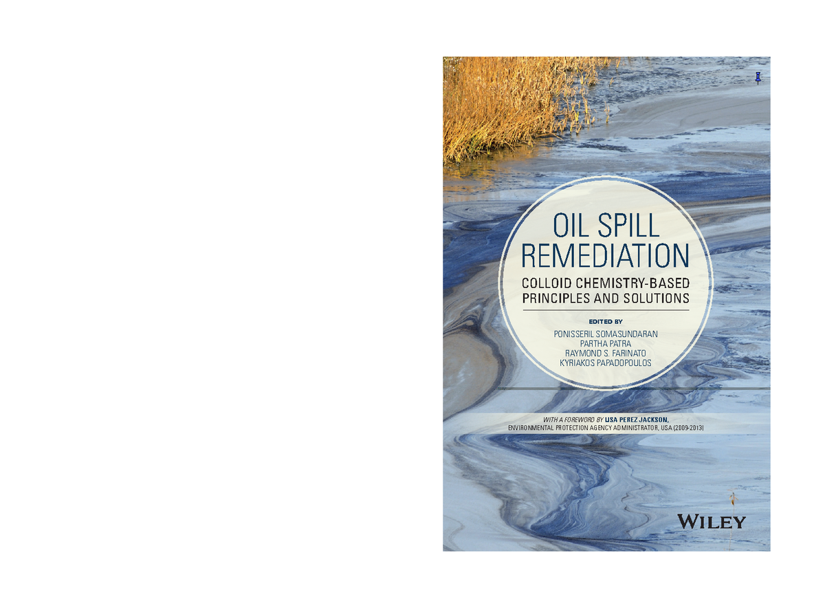Oil Spill Remediation - OIL SPILL REMEDIATION COLLOID CHEMISTRY-BASED ...