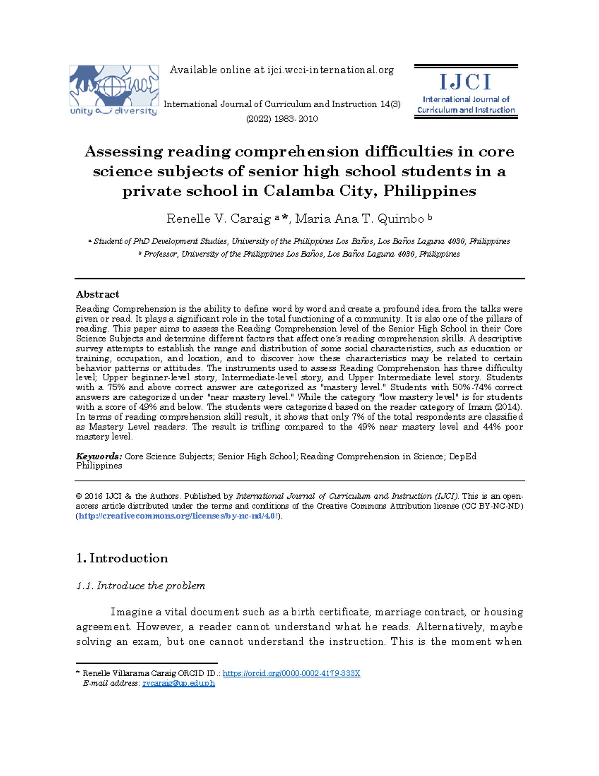 EJ1364296 - sasasdasd - Available online at ijci.wcci-international International Journal of ...