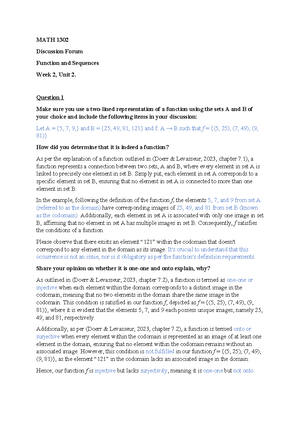 MATH 1280 Learning Journal Unit 3 - MATH 1280 Learning Journal Unit 2 2 nd July 2022 Reading of ...