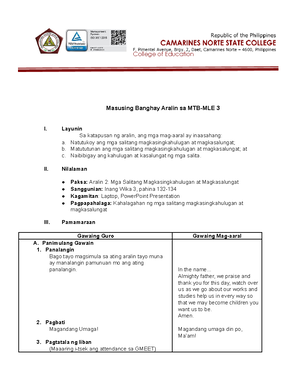 CPAR- Module 4 - notes - Contemporary Philippine Arts from the Regions ...