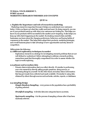 G6 Marketing Research Concept - MARKETING RESEARCH CONCEPT PAPER Class ...